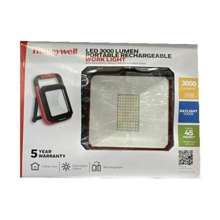 Honeywell LED 3000 Lumen Portable Rechargeable Work Light | Bountiful ...